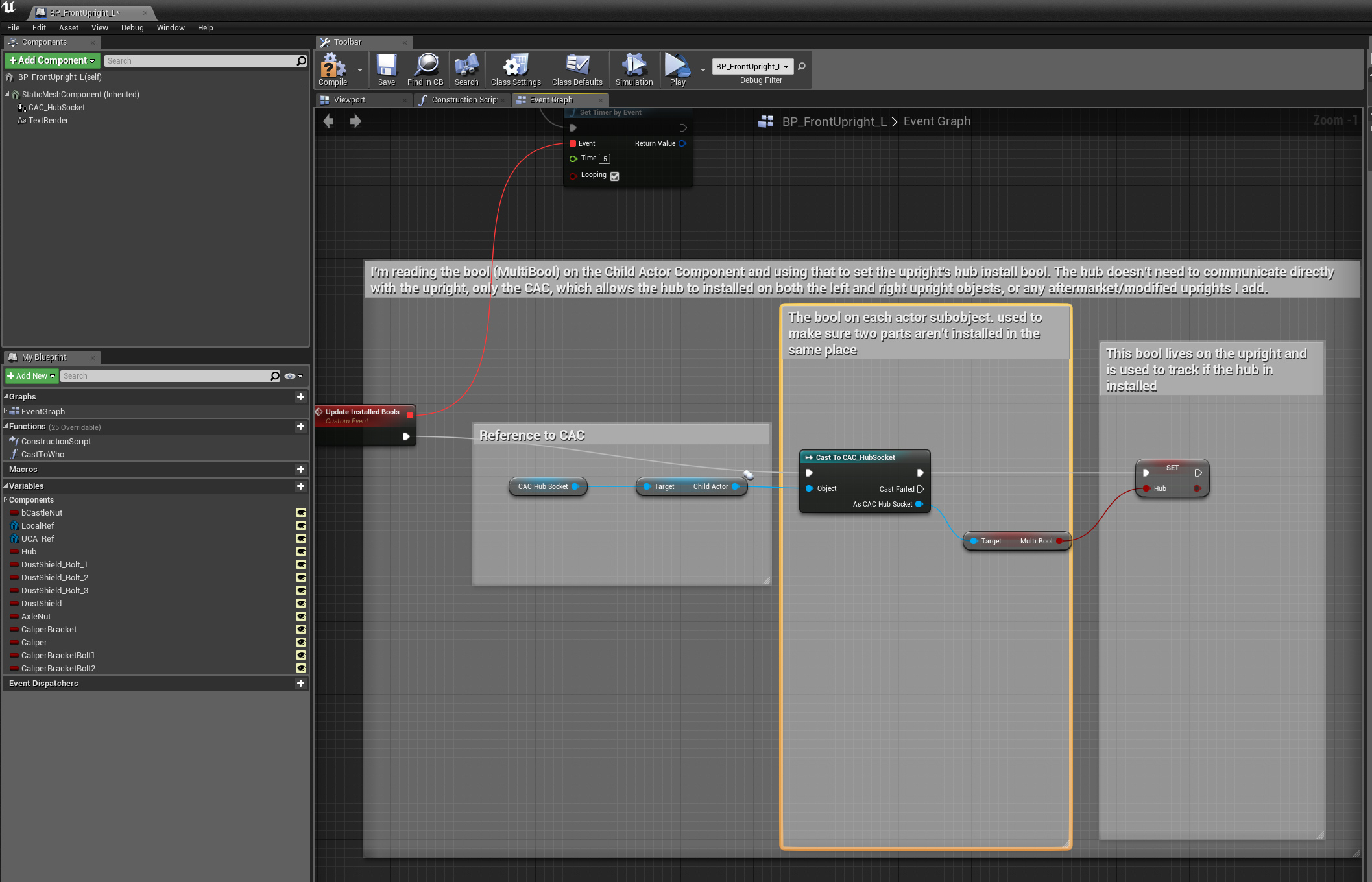 Gameplay systems progress | Wrench Game